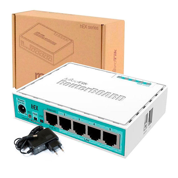 روتر میکروتیک مدل hEX RB750GR3 - فرادید البرز شبکه